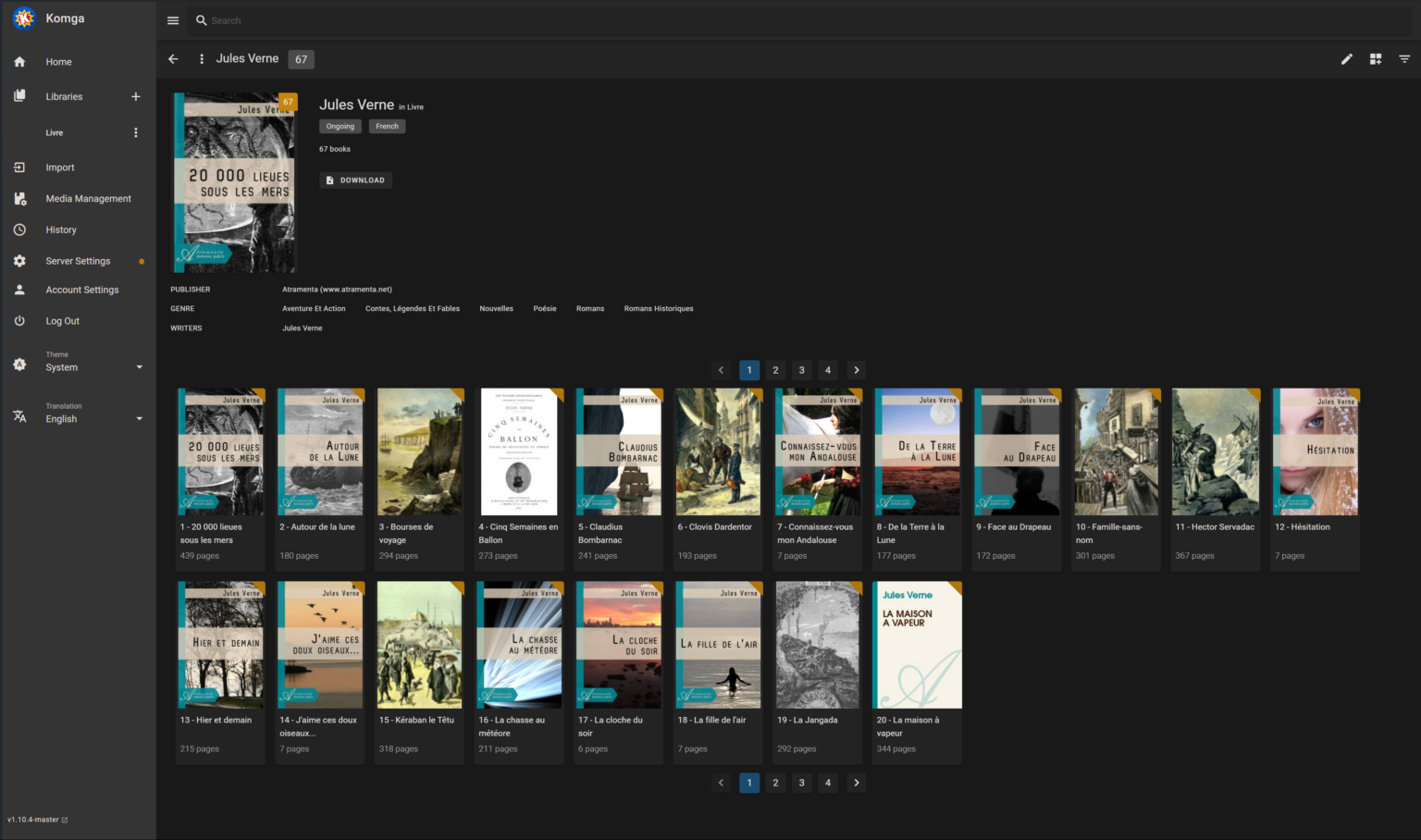 Komga : self-hosted sa bibliothèque – JamesTech